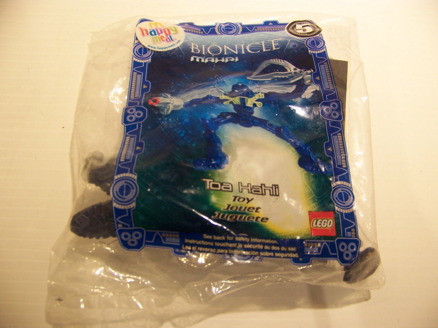 MCDONALDS HAPPY MEAL BIONICLE MAHRI TOA HAHLI LEGO TOY