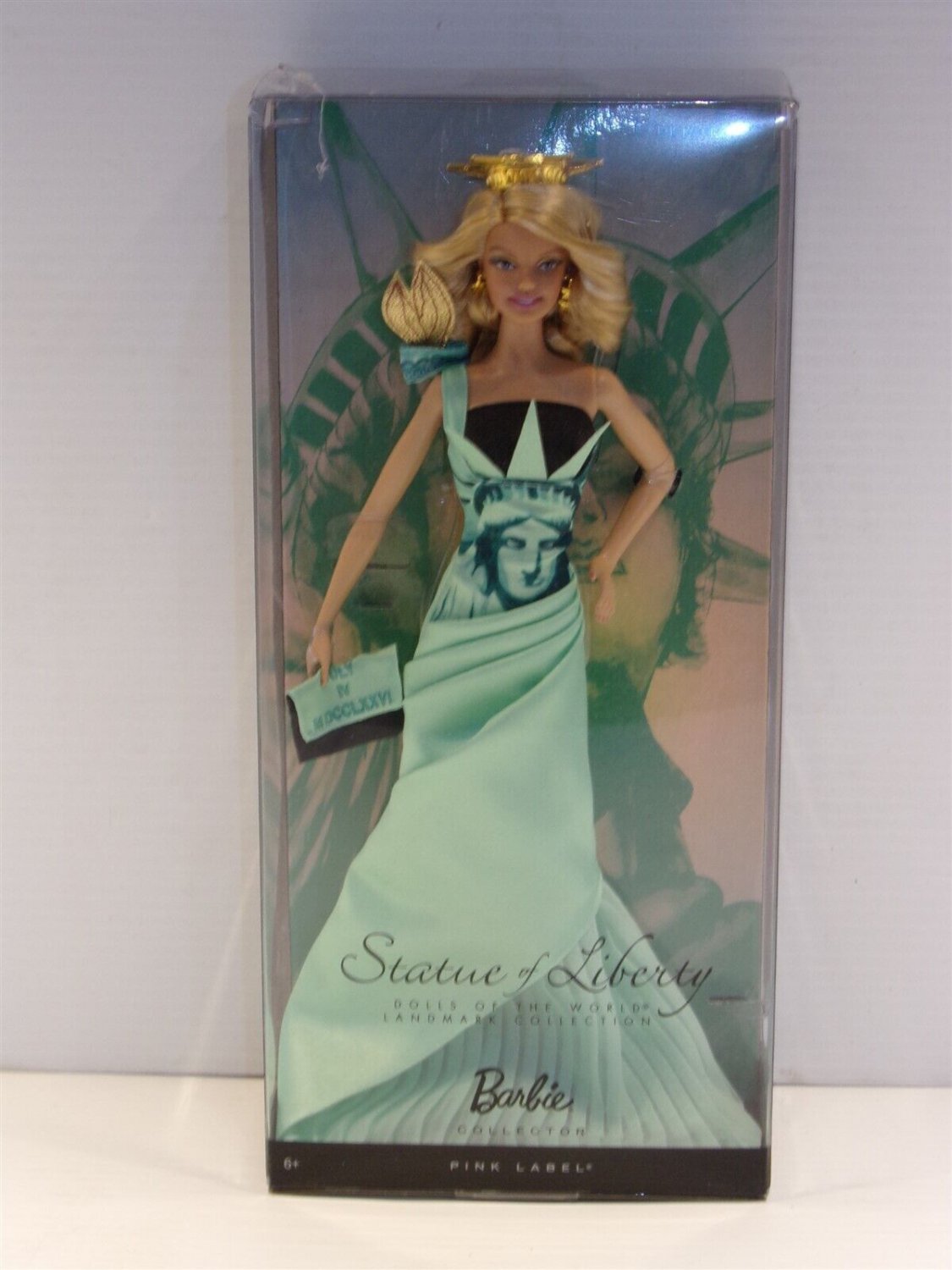 Statue of Liberty Barbie Collector Dolls of the World Landmark ...
