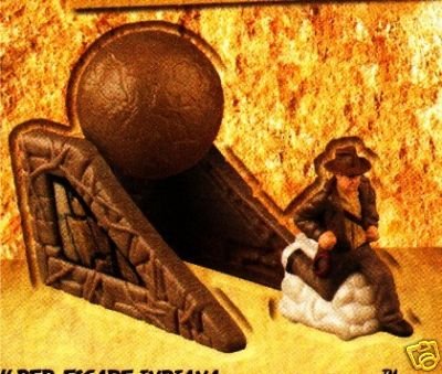 Indiana Jones Boulder Escape Crystal Skull Bk Toy