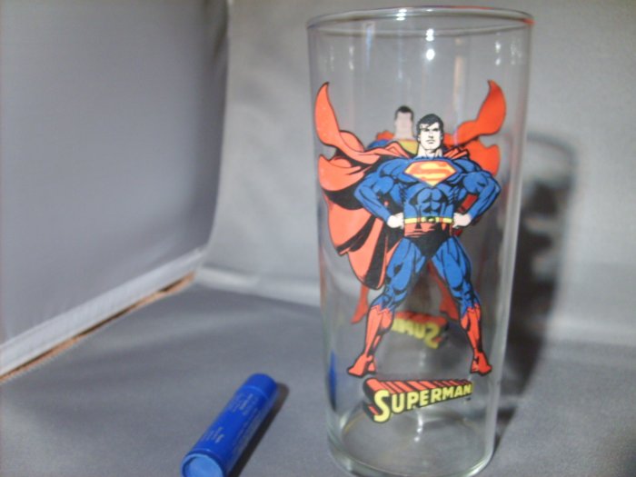Superman 1999 DC Comics Super Hero Glass