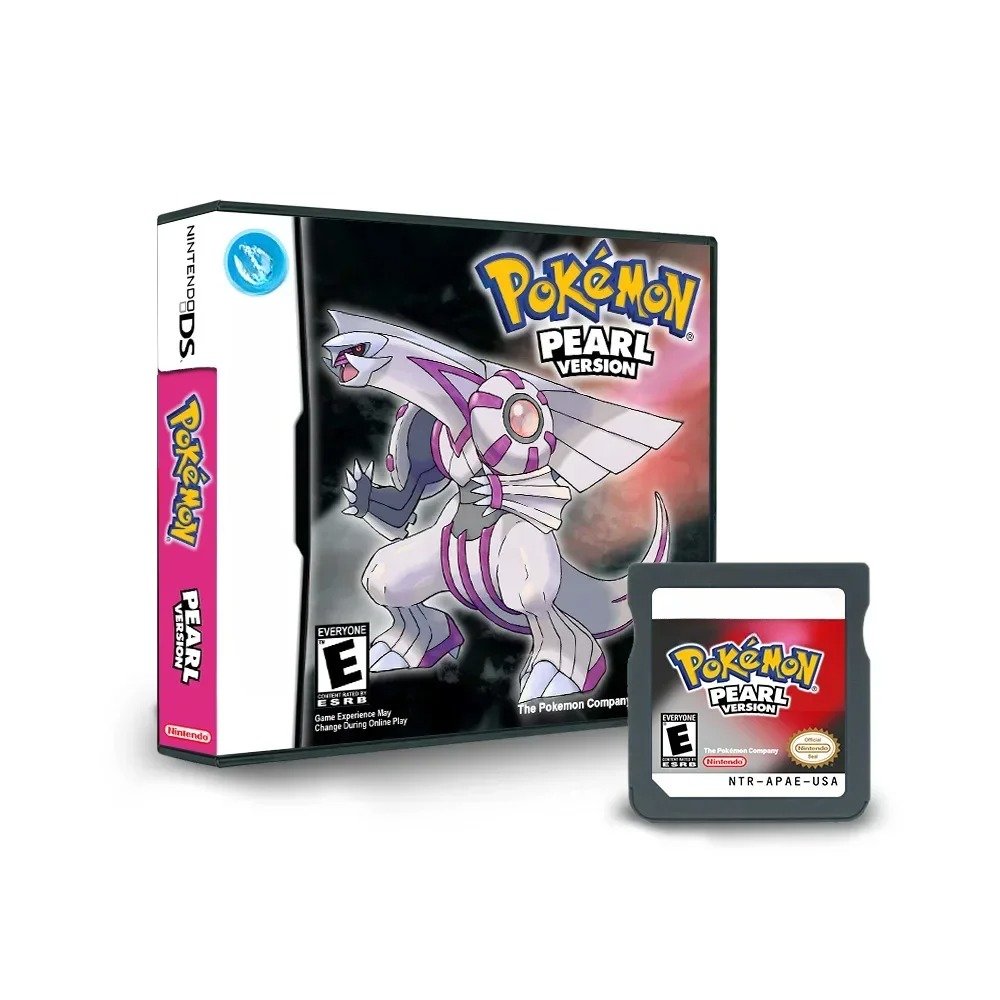 Pokemon Pearl with box USA Version DS Game Cartridge R4 Video Game ...