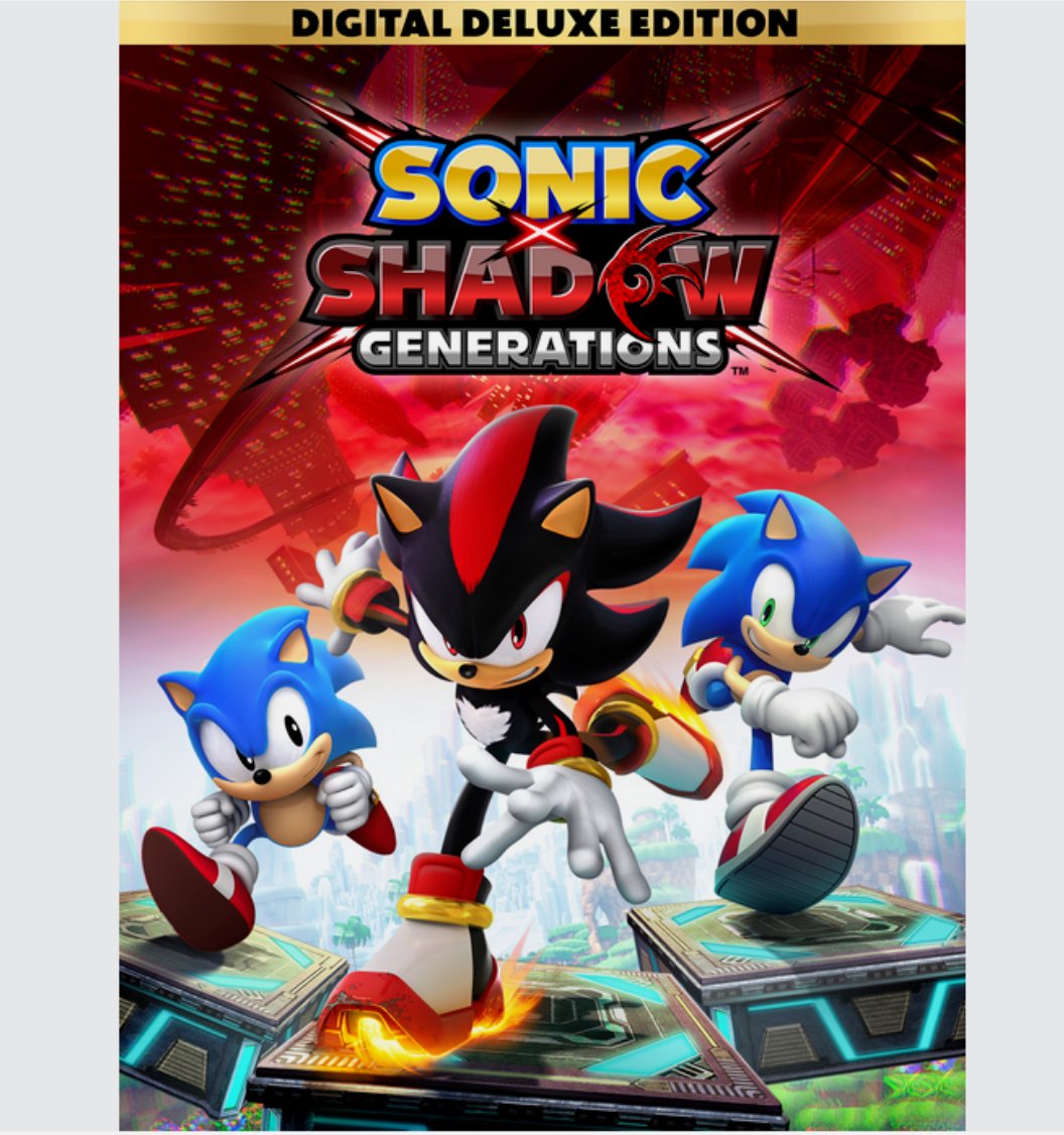 SONIC X SHADOW GENERATIONS: Deluxe Edition - PC Steam Offline
