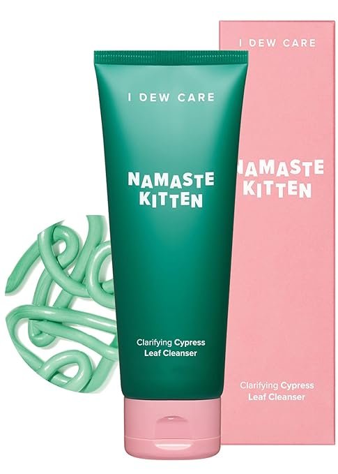 I DEW CARE Acne Facial Foam Cleanser - Namaste Kitten | Clarifying ...