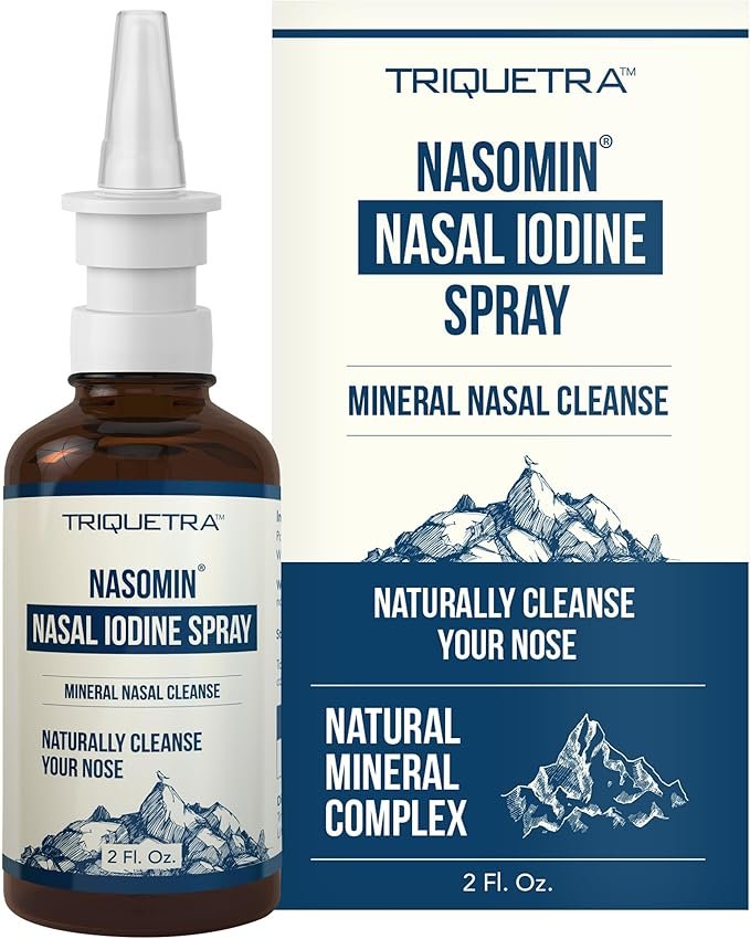 Nasomin® Iodine Nasal Spray – Cleanses & Refreshes Your Nasal Passages