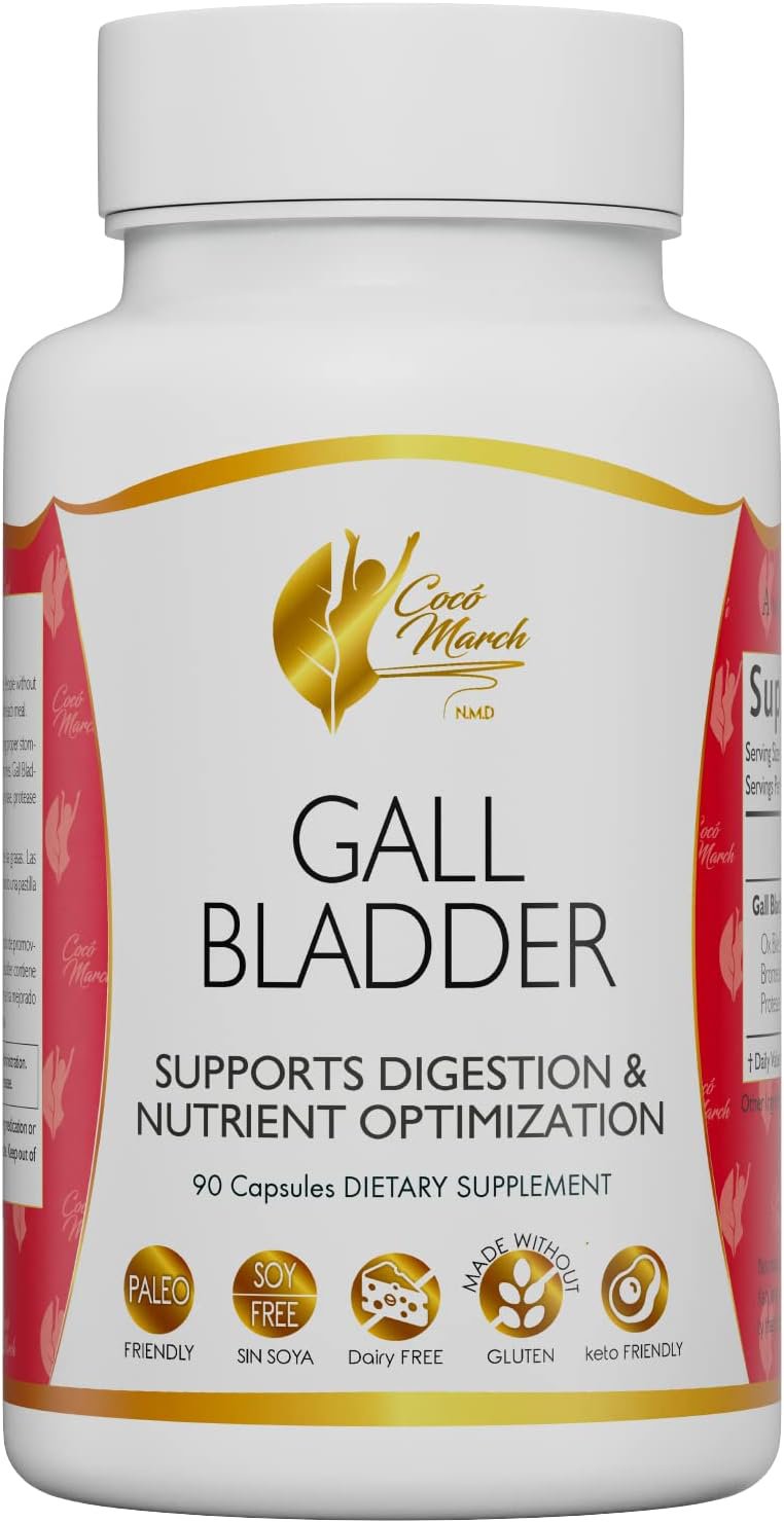 Coco March Gall Bladder Formula-Ideal After Gall Bladder Surgery-Gluten ...