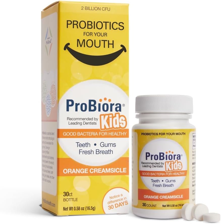 ProBiora Kids Oral-Care Chewable Probiotic Tablets | Probiotic Supplement