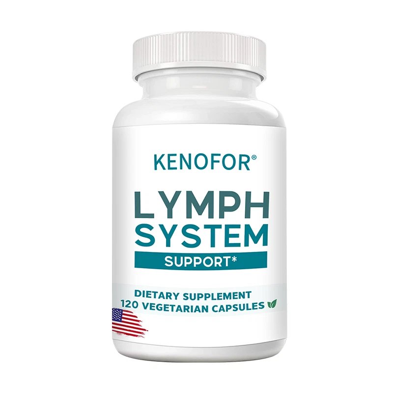 Lymph System Support Capsules,Flush Out Toxins,Healthy Lymph Support