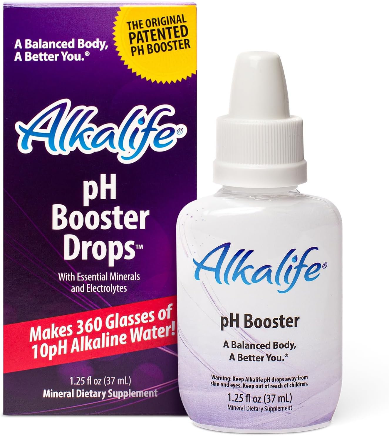 Alkalife pH Booster Drops | The First Patented Alkaline Water Booster ...