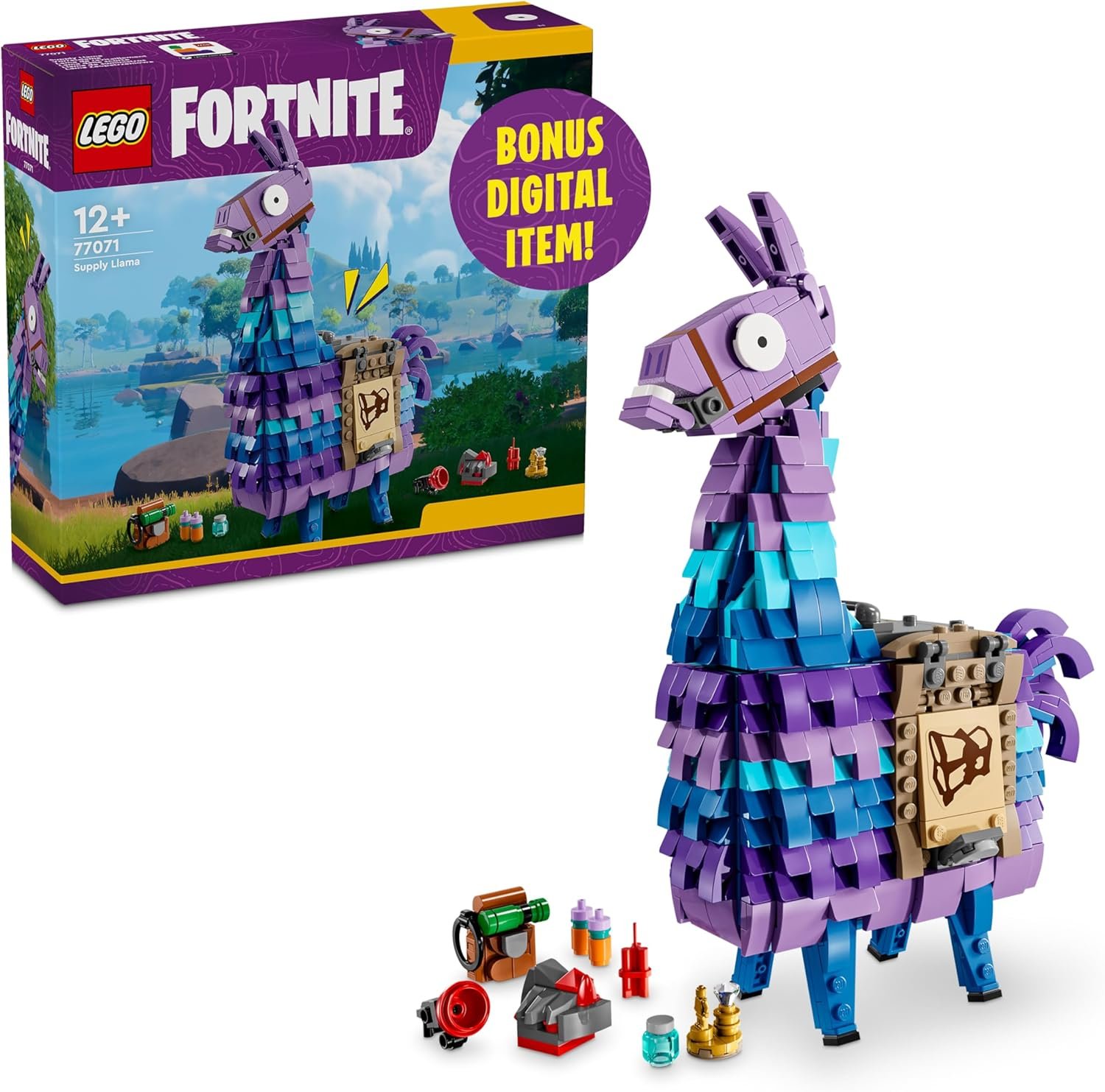 LEGO Fortnite Supply Llama Building Set - Kids Toy for Gamers, Ages 12 ...
