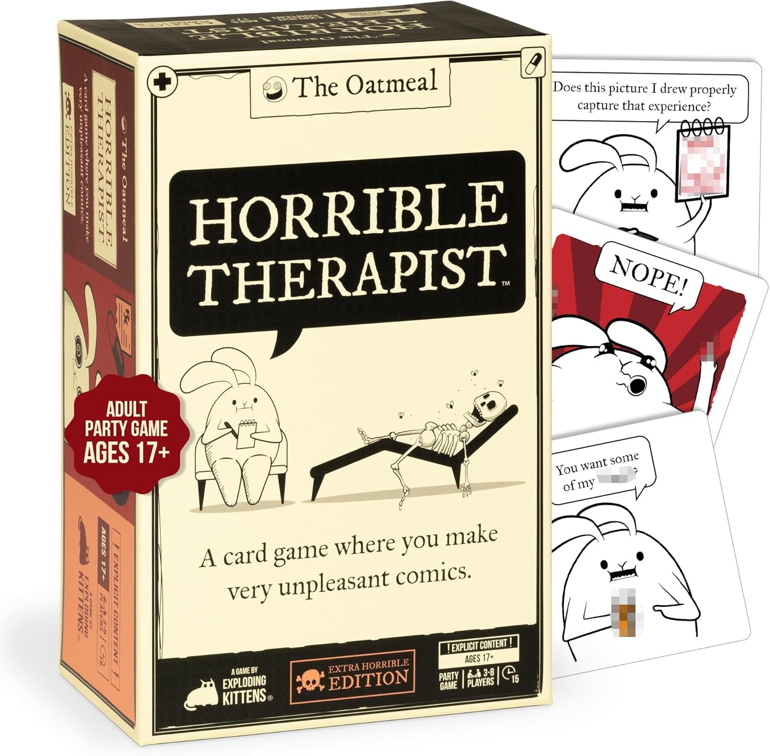 Horrible Therapist: Extra Horrible Edition by Exploding Kittens - A ...