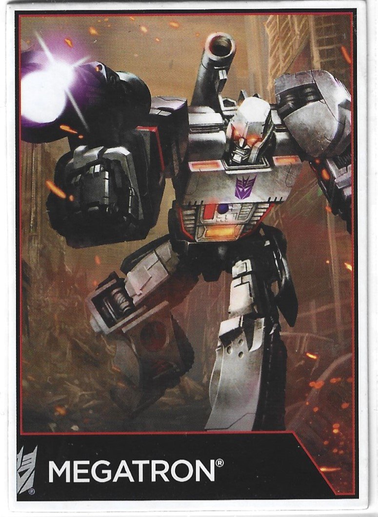 TRANSFORMERS TRADING CARDS COMBINER WARS MEGATRON (ITEM #120155001919)