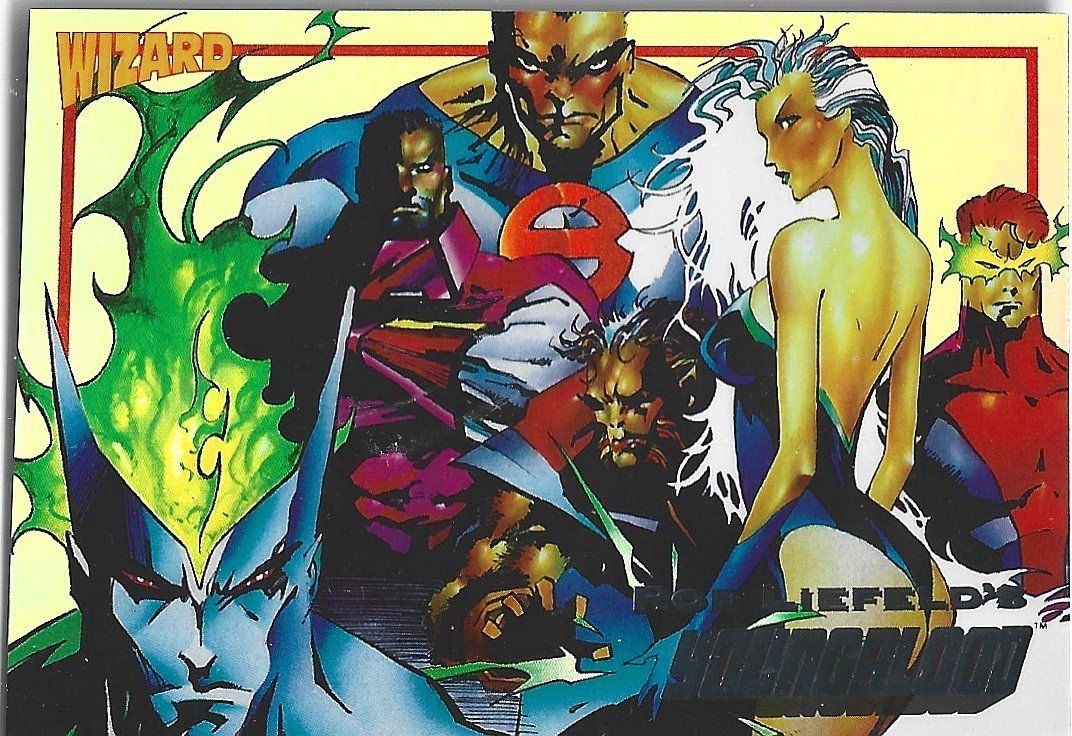 1993 WIZARD MAGAZINE PROMO CARD #3 YOUNGBLOOD (ITEM #119935002307)