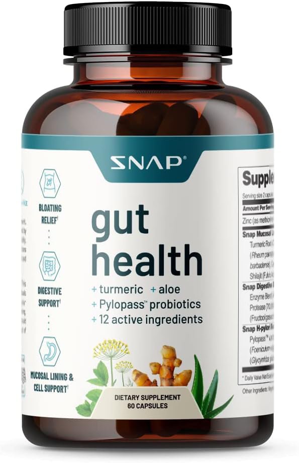 Snap Supplements Gut Health Supplements for Men and Women