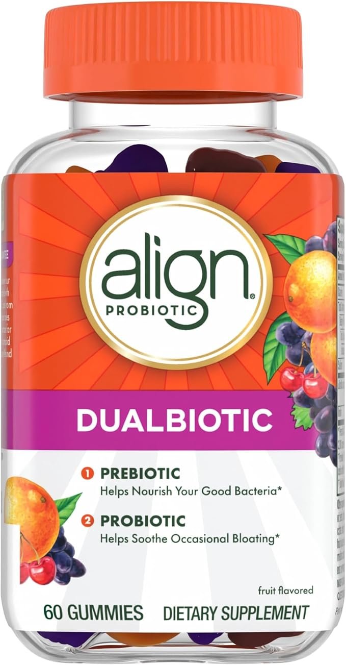Align DualBiotic, Prebiotic + Probiotic for Women and Men, Help Nourish