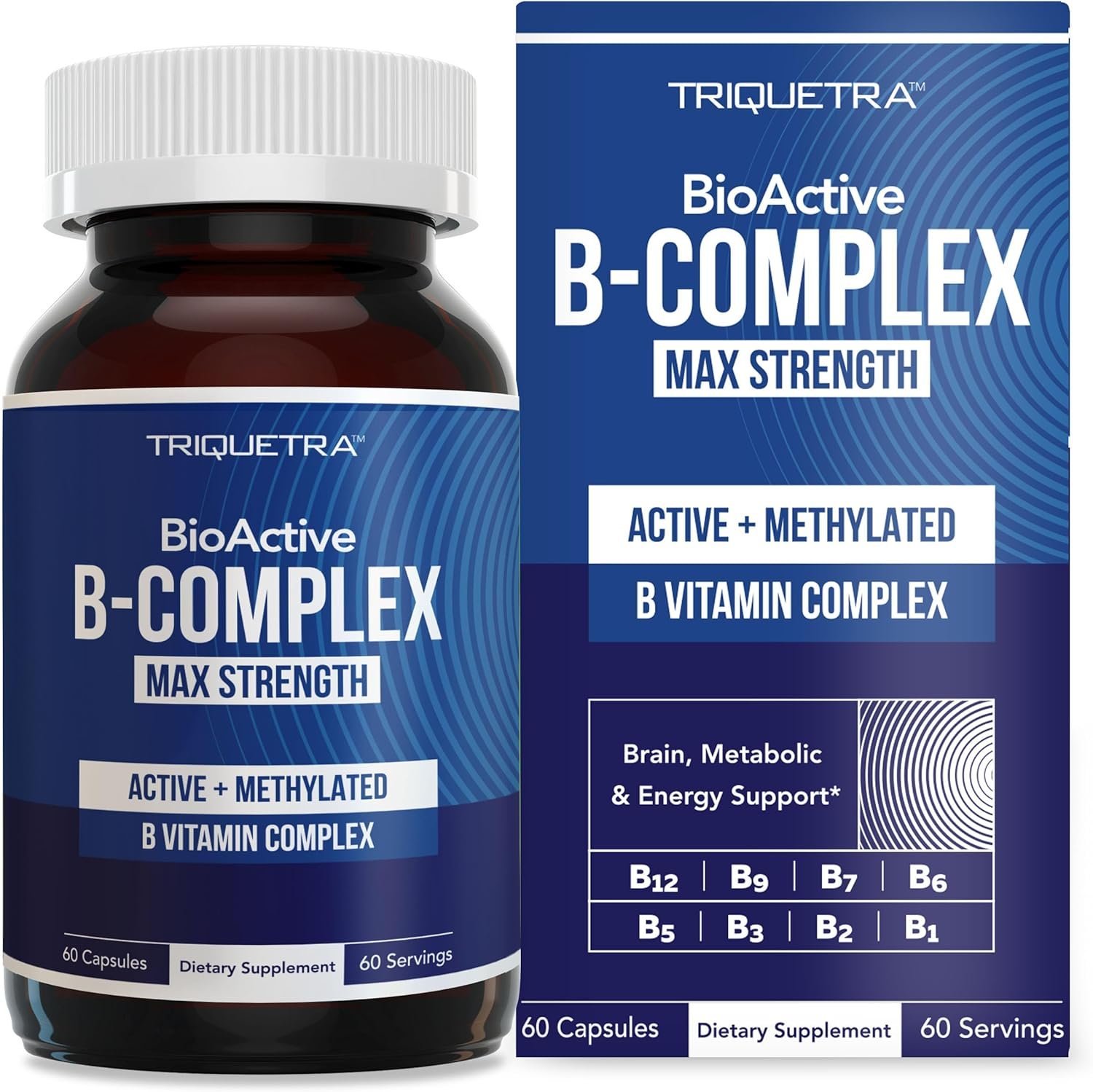 BioActive Vitamin B Complex - Blood Stream Ready, Methylated B Complex