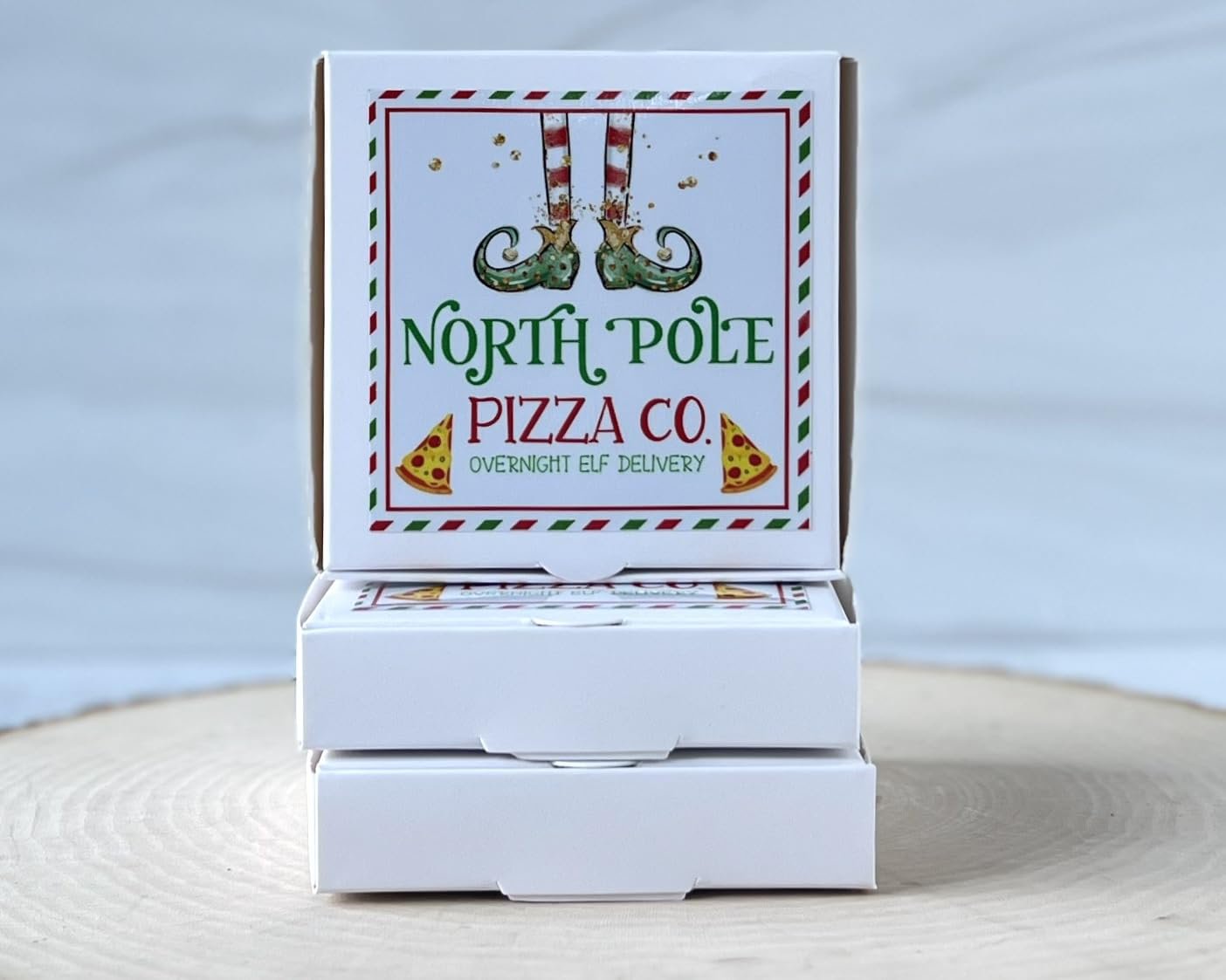 Pizza Box Gift Card Holder Christmas Gift Card, Funny Money Holder