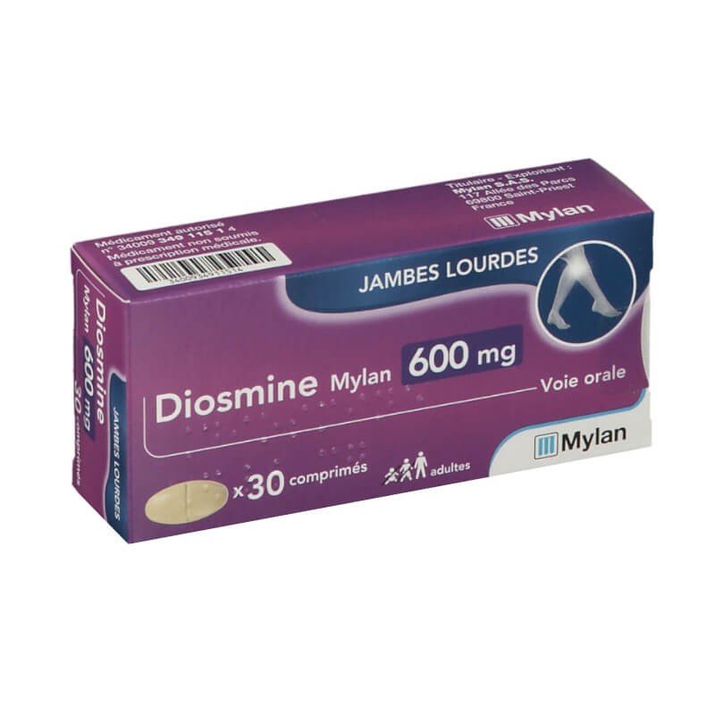 Diosmine 600 mg - MYLAN
