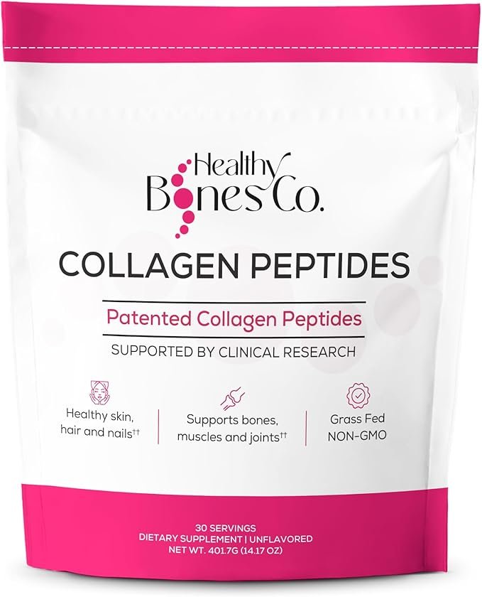 FORTIBONE Premium Bone Health Collagen Peptides w/Fortigel, Verisol ...