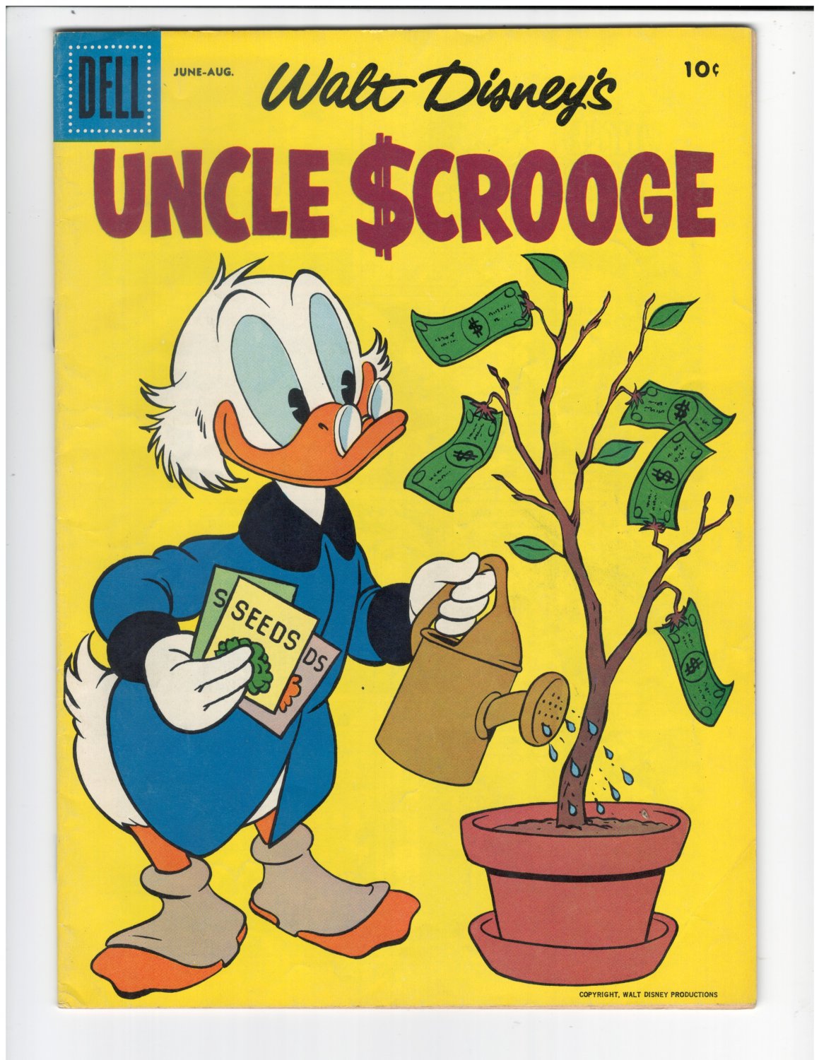 Uncle Scrooge #18 Walt Disney Dell Comic Book 1957