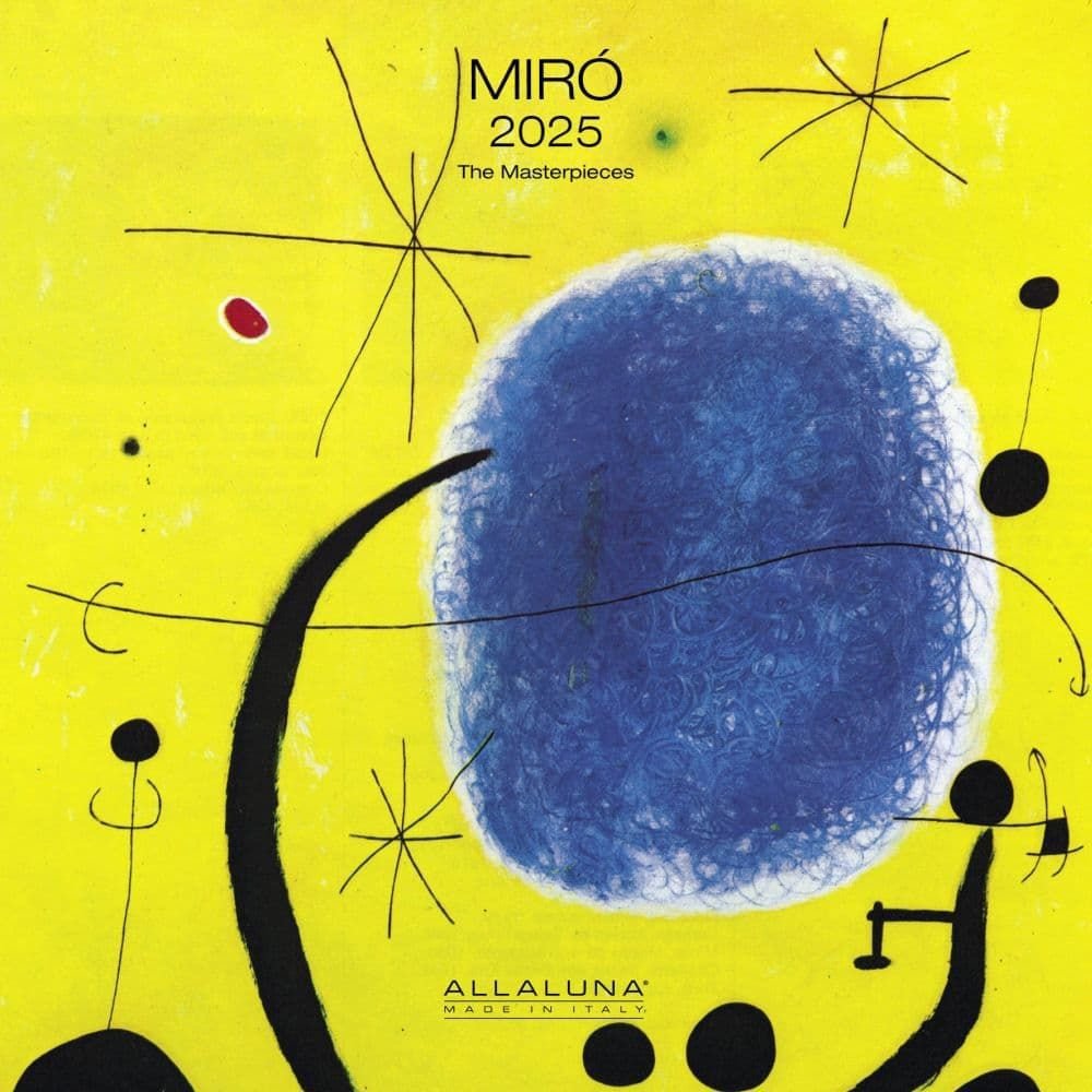 Miro 2025 Wall Calendar