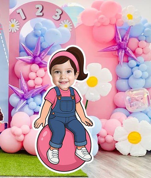 Ms Rachel Cutout-Custom Face Party Decoration-Printable Digital File ...