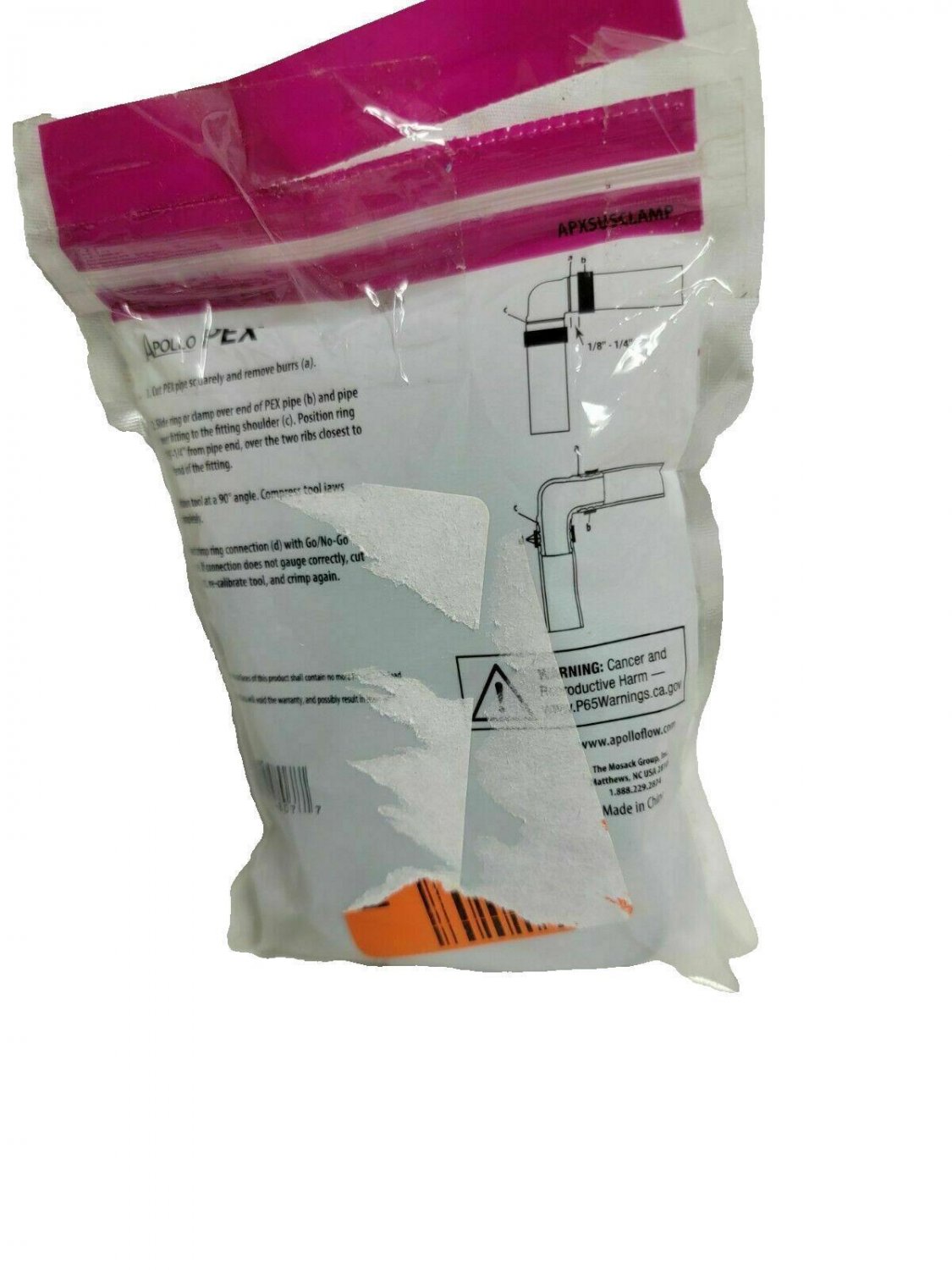 Apollo 1/2 in. Plastic Insulated Stud Suspension Clamp (10-Pack) Pipe ...