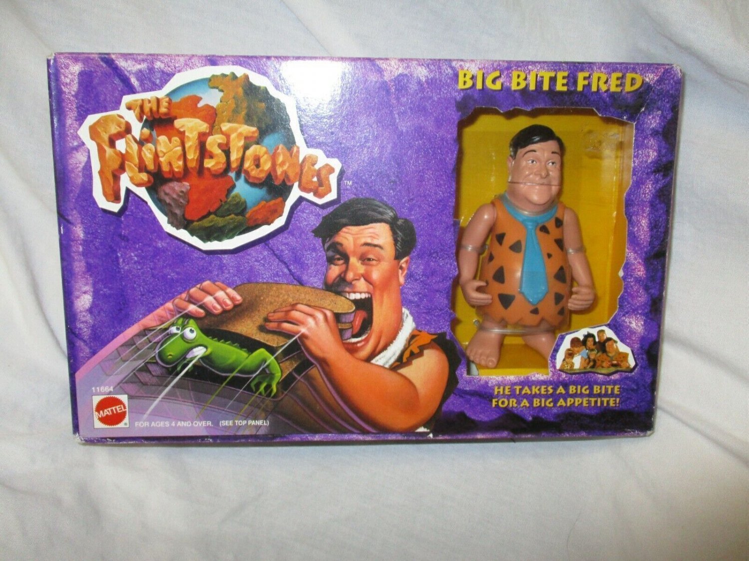 The Flintstones Big Bit Fred Figure with accessories.