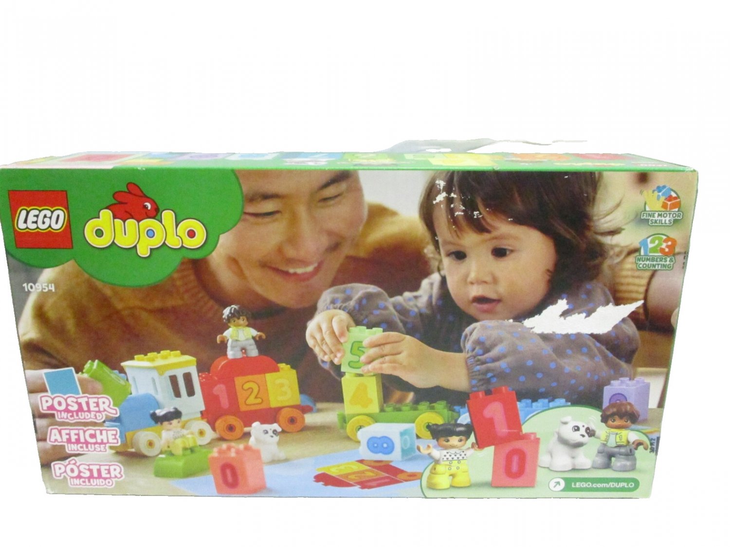 Lego Duplo Number Train - Learn To Count 10954 Toy Building Kit 23 pieces