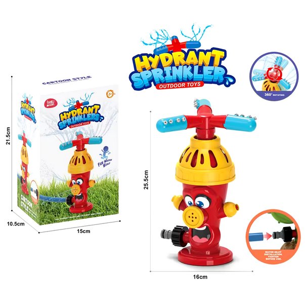 Hydrant Sprinkler Outdoor Water Spray Toy Backyard Garden Water