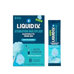 Liquid I.V.® Hydration Multiplier® +Kids - Cotton Candy | Electrolyte ...