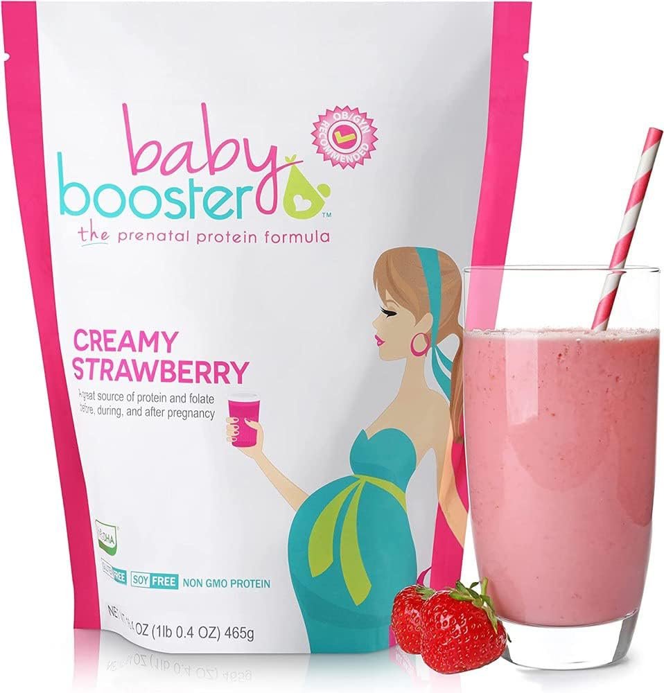 Baby Booster Pregnancy Protein Powder Vitamin Supplement Shake - OB/GYN ...