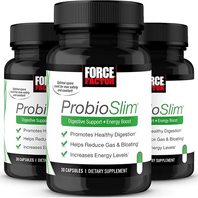 Force Factor ProbioSlim, Probiotic Supplement for Women and Men with ...
