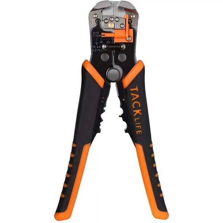 Tacklife Wire Stripper Self-Adjusting 8.4in Cable Cutter Crimper 3 in 1 ...