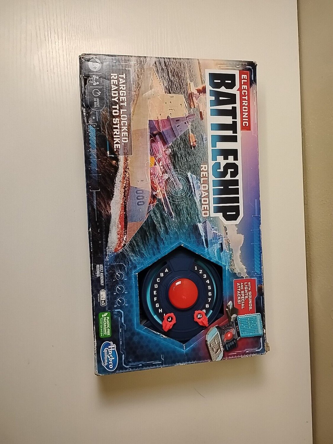 NIB Electronic Battleship Reloaded Board Game. Target Locked. Ready To ...