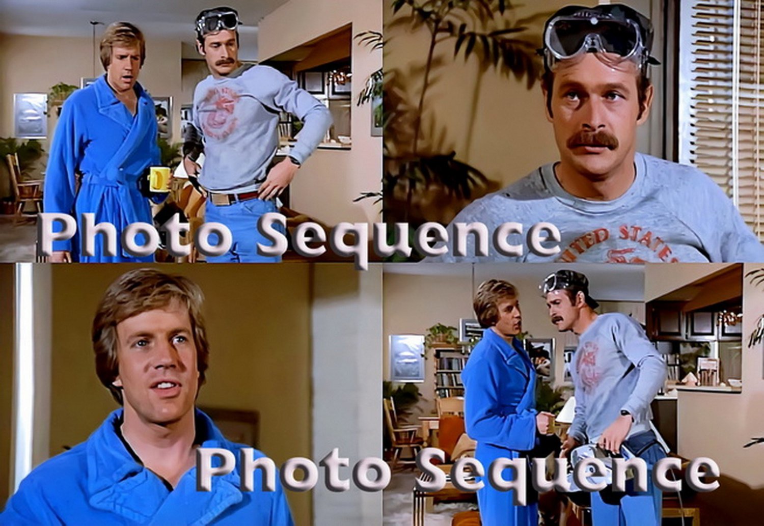Gerald McRaney Jameson Parker Simon & Simon PHOTO Sequence #01