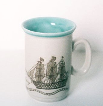Churchill HMS VICTORY Mug Nautical Ship England