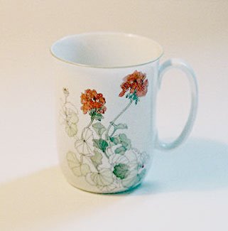 Block Spal GERANIUM Coffee Cup / Mug Goertzen Portugal