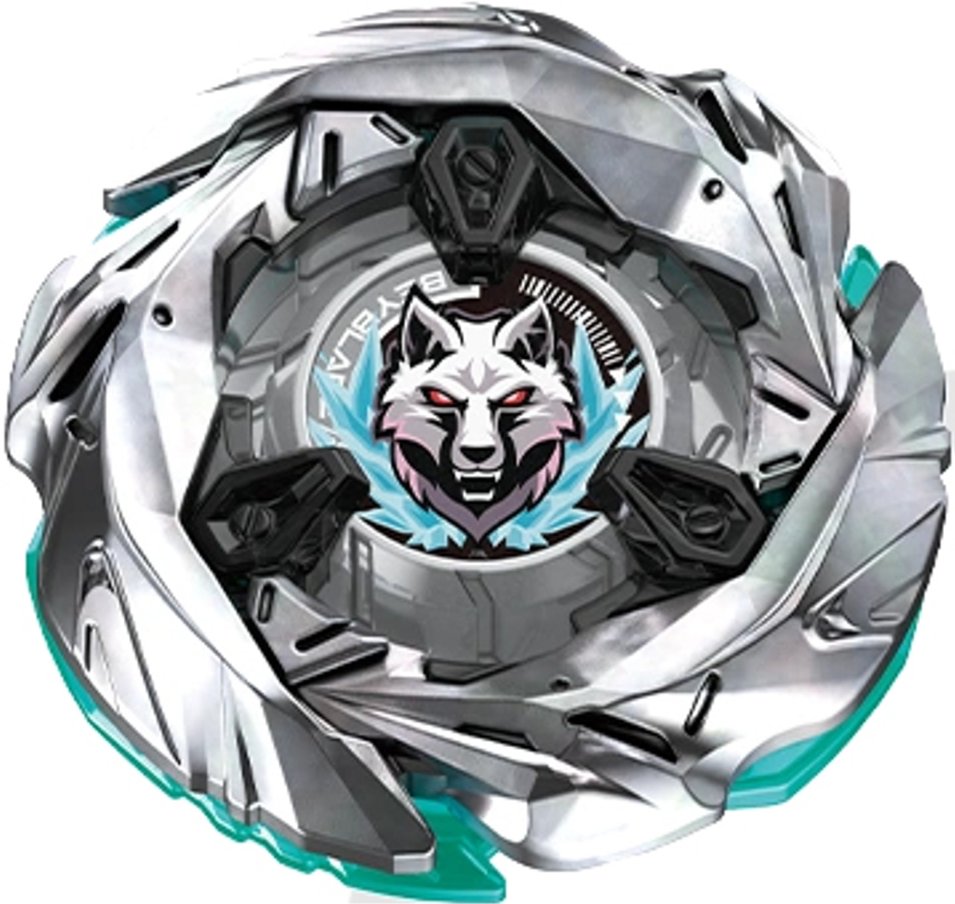 TAKARA TOMY Beyblade X Unique Line Blade - Silver Wolf [TOP LAYER PART ...