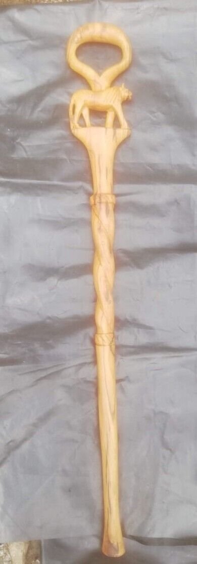 Walking Stick /African Walking Cane / African Artefact, Kenyan wooden cane