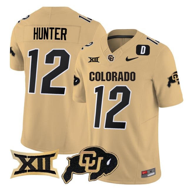 Travis Hunter Jersey #12 Colorado Buffaloes 2025 Vapor Football Limited ...