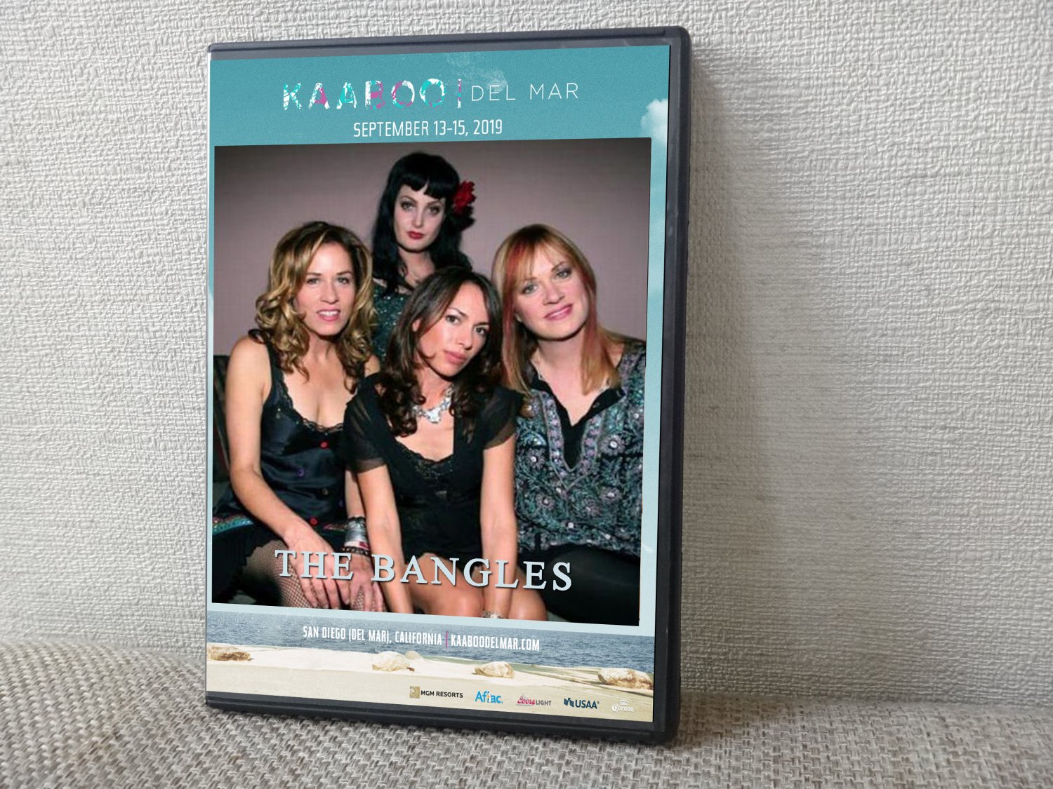 THE BANGLES Live at KAABOO Festival 2019 DVD