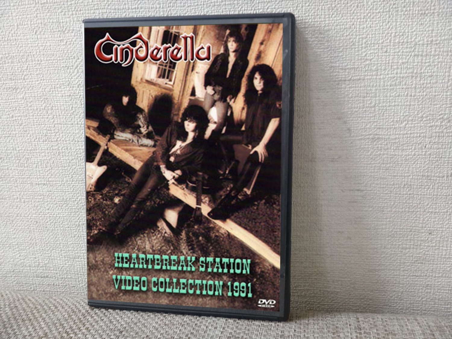 CINDERELLA Heartbreak Station Video Collection 1991 DVD
