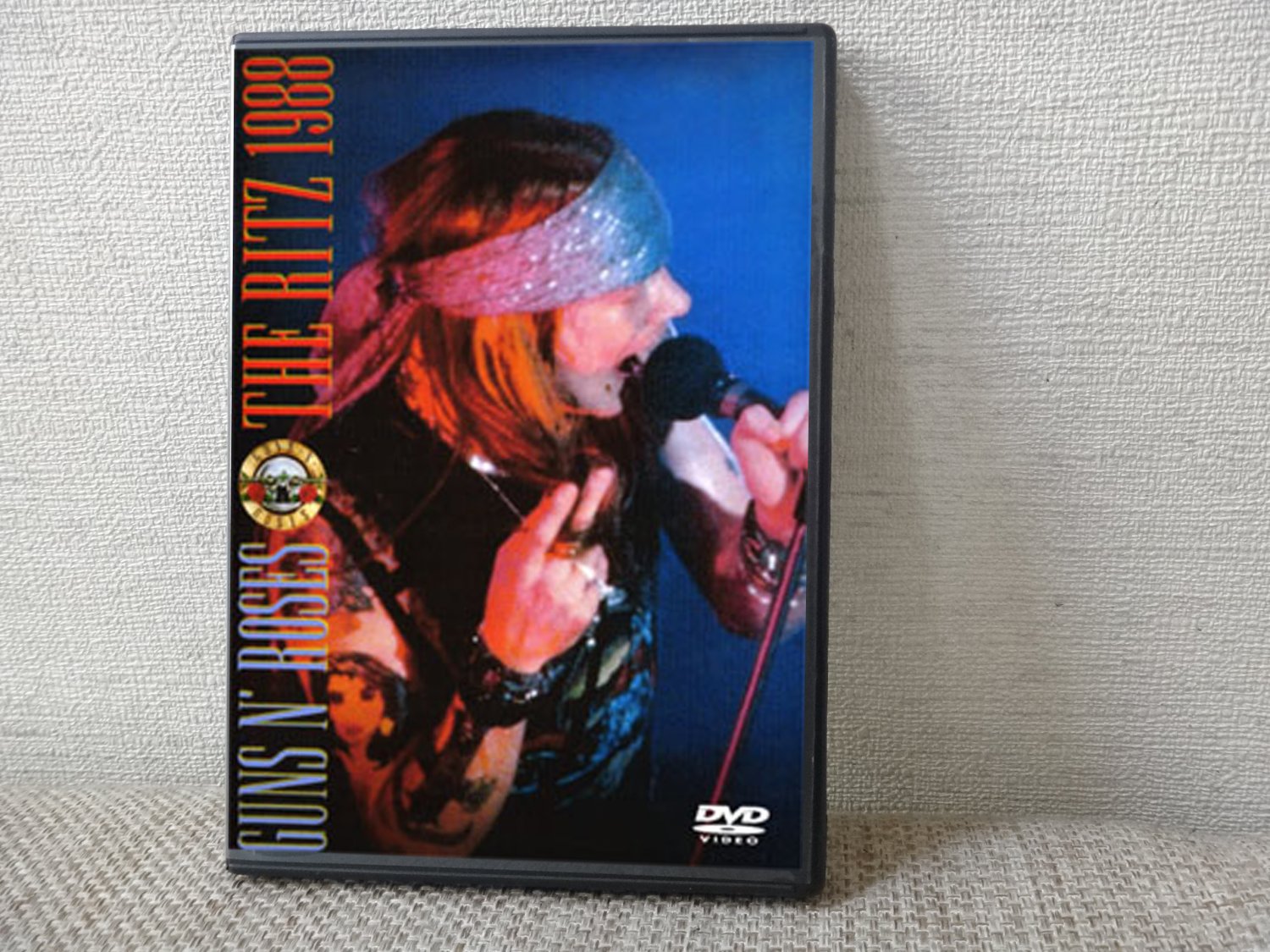 GUNS N' ROSES THE RITZ 1988 DVD