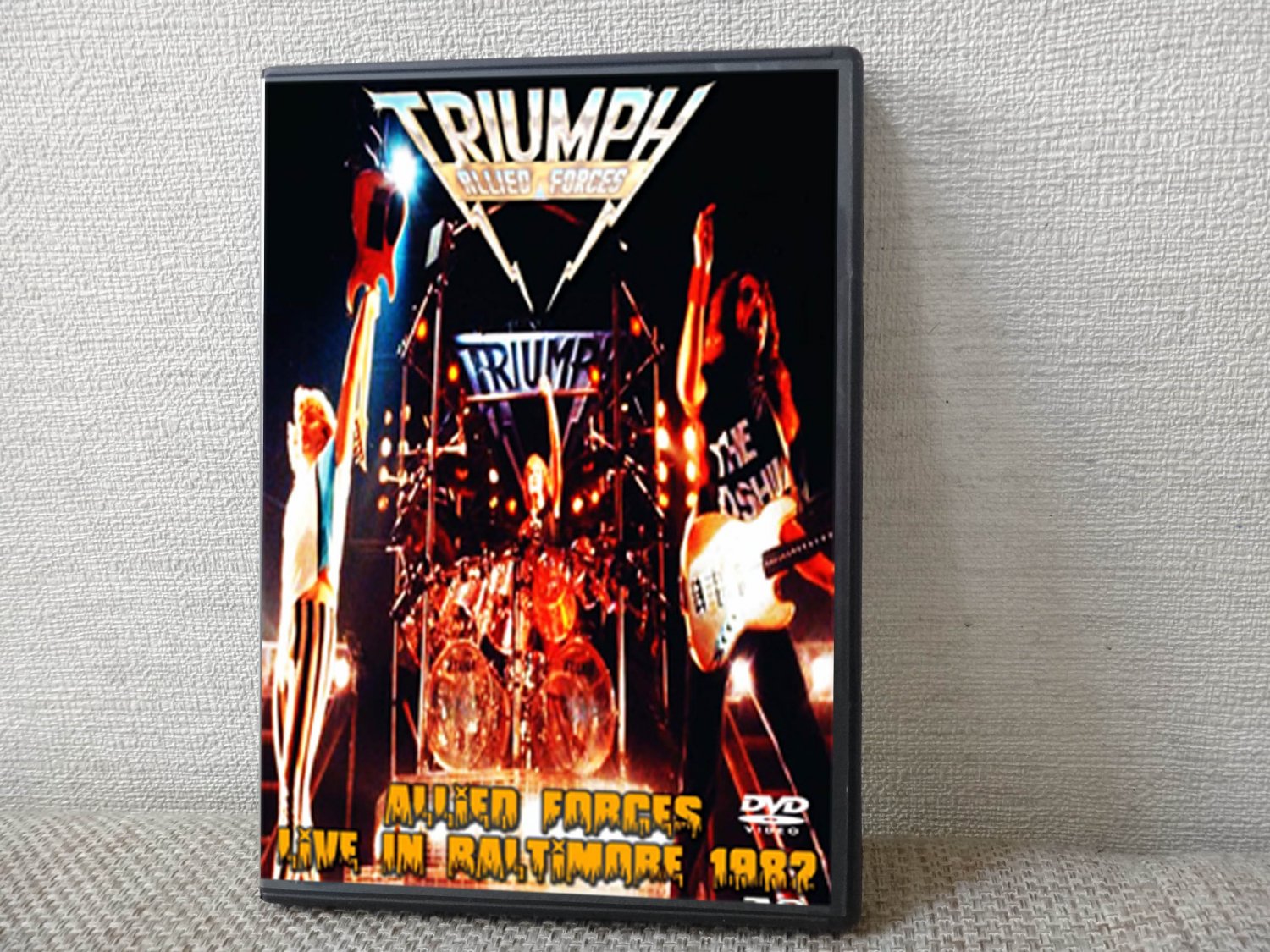 TRIUMPH Allied Forces Live In Baltimore 1982 DVD