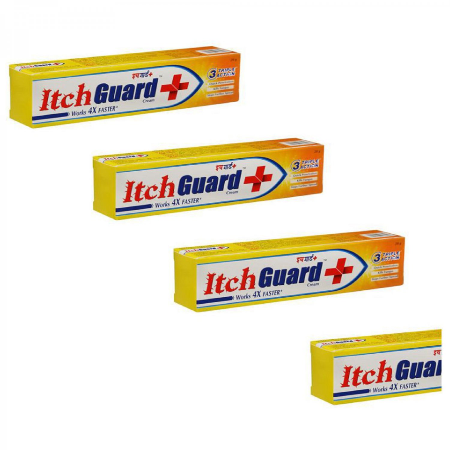 Triple Action Itch Guard with Cooling Menthol 12g Soothing Cream ...