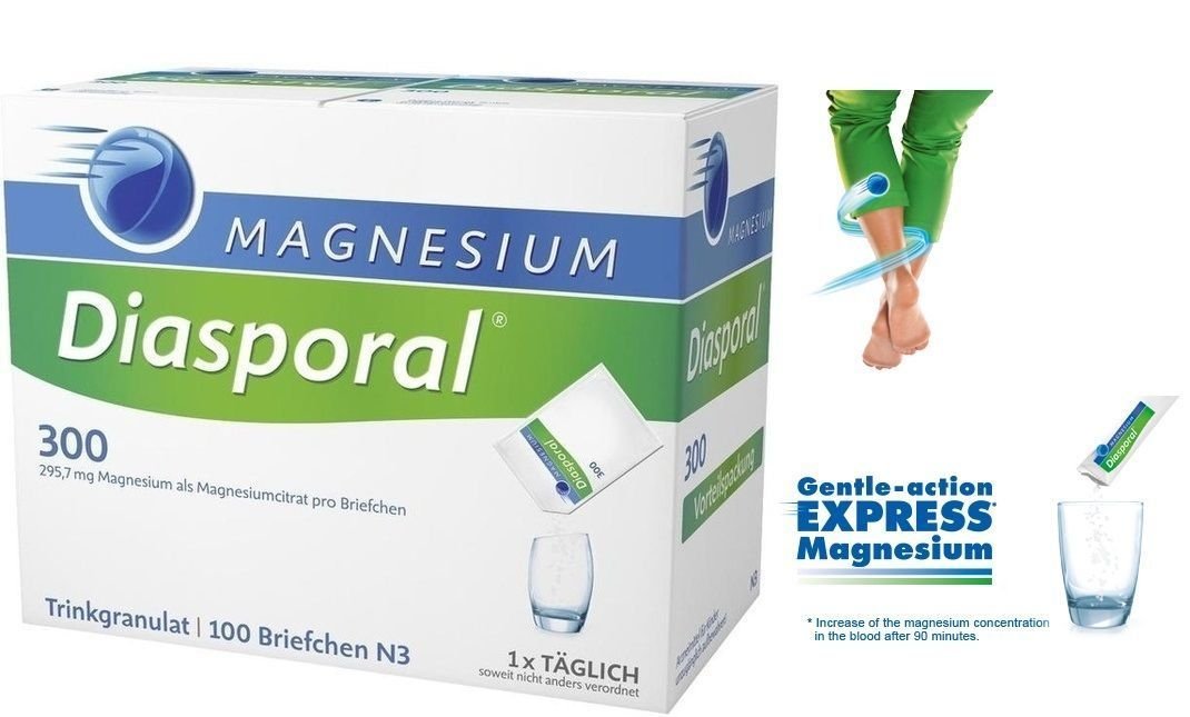 DIASPORAL 400 mg., 20 sachets magnesium granules