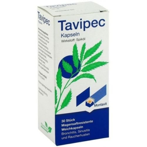 5 PACKS TAVIPEC 150mg 150 caps - smoker’s cough