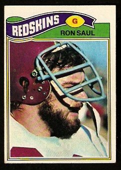 Washington Redskins Ron Saul 1977 Topps Football Card 131 ex