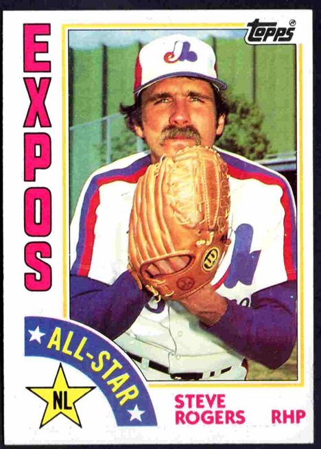 Montreal Expos Steve Rogers All Star 1984 Topps #394 nr mt