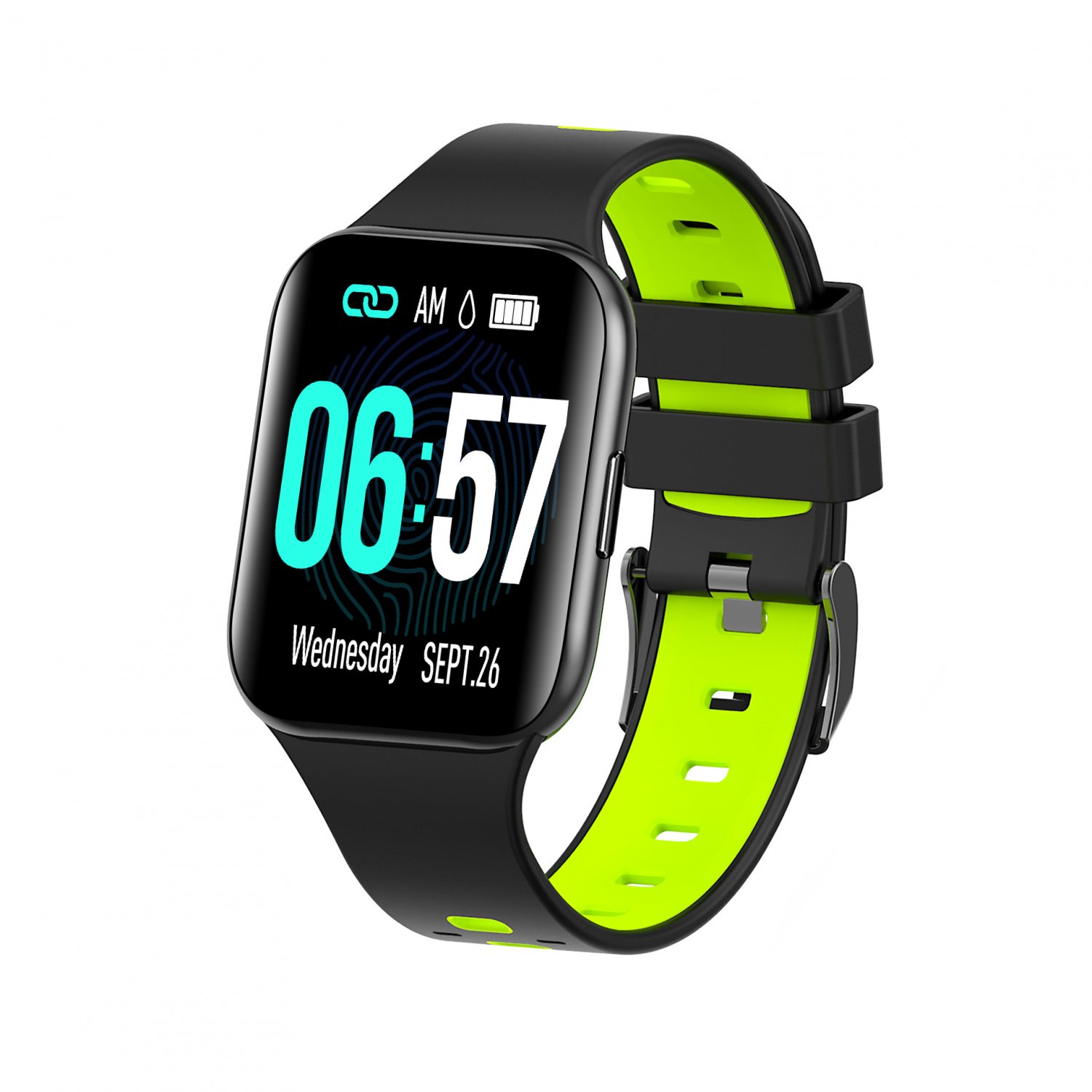 F100 Smart Watch Ecg Monitoring Sos One-Click Alarm Blood Glucose Blood ...